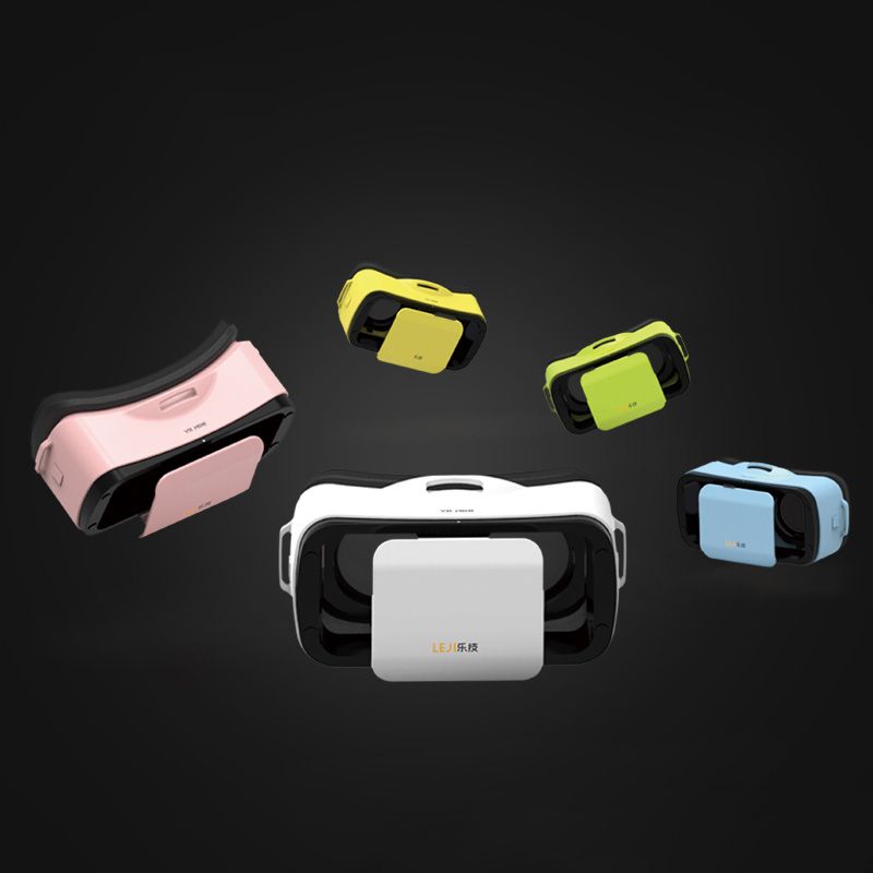 Leji Mini VR Box Virtual Reality Glasses 3D - VR helmet cardboard ...