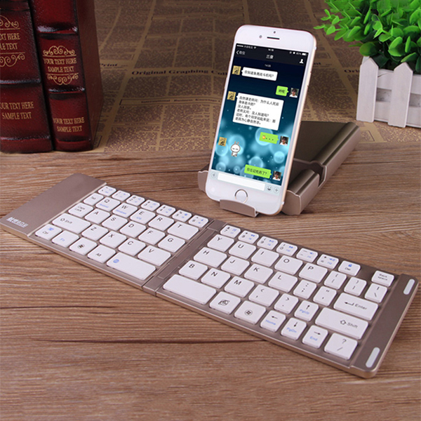 Buy B.O.W Foldable Bluetooth Wireless Keyboard Online on GEECR
